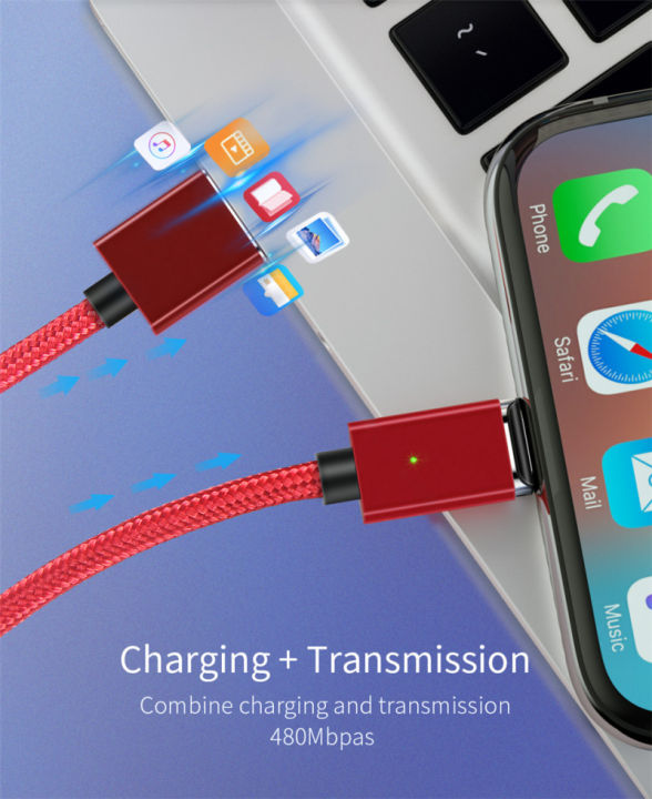 Essager Magnetic Micro USB Cable Fast Charging Data Wire Cord Magnet ...