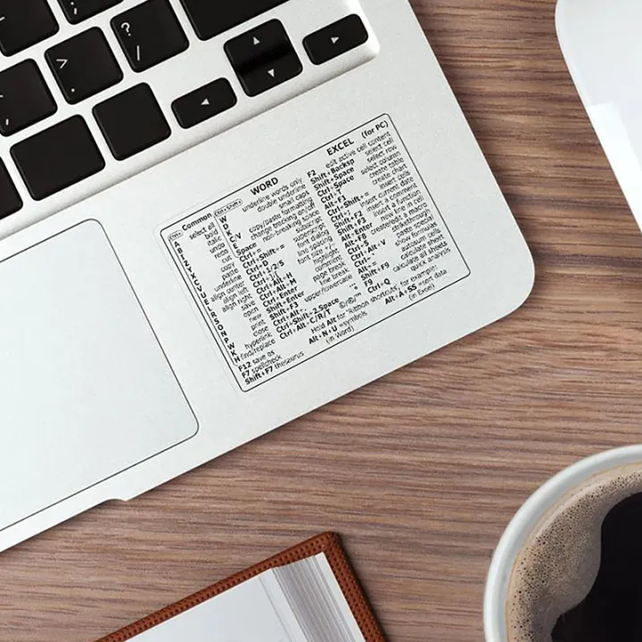 2Sheets For Windows PC Computer Reference Keyboard Shortcut Sticker ...