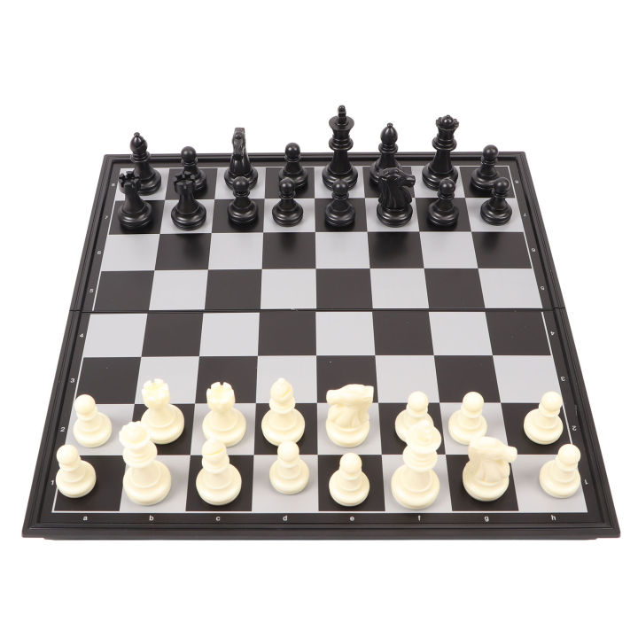 Chess Board Game Set Magnetic Chess Set Interlocking for Travel | Daraz ...