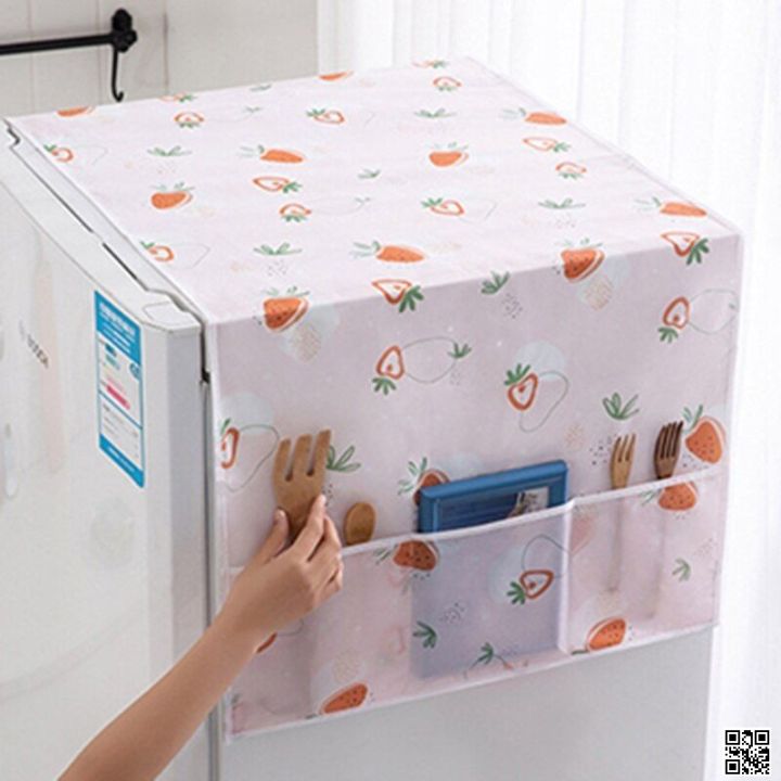 Freeze cover 130cm, Refrigerator Dust Proof Cover, Fridge Top Cloth ...