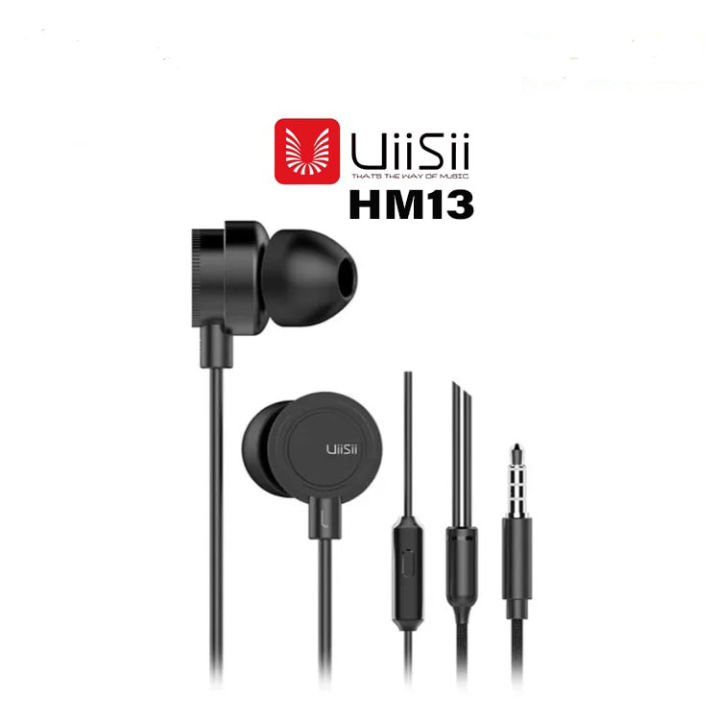UiiSii HM13 Wired Noise Cancelling Dynamic Heavy Bass Headphone | Daraz ...