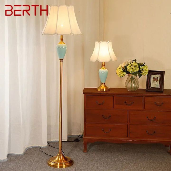 BERTH Modern Ceramics Floor Lamp Nordic Creative Fashion Table Light ...