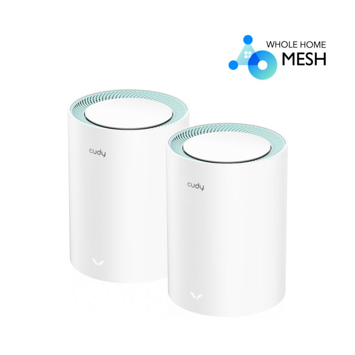 Cudy M1300 (2 Pack) AC1200 1200mbps Dual Band Whole Home Mesh WiFi ... Cudy M1300 (2 Pack) AC1200 1200mbps Dual Band Whole Home Mesh WiFi ...