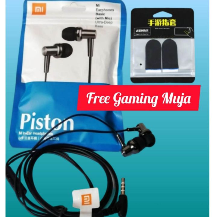 Mi PISTON EARPHONES WITH MIC ULTRA-DEEP BASS | Daraz.com.bd