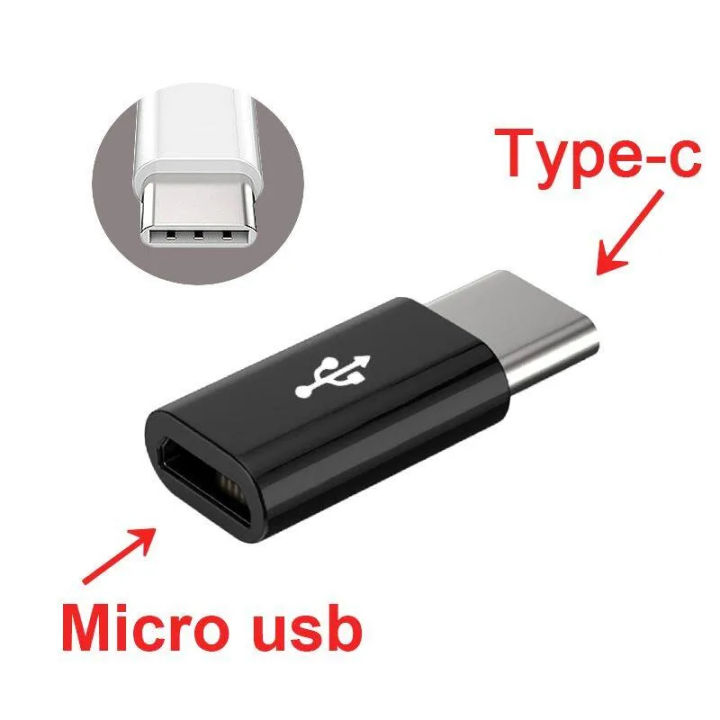 Micro USB To Type-C Charging Converter | Daraz.com.bd