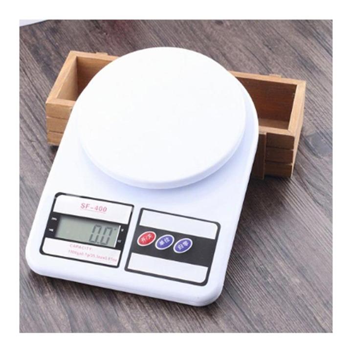 Digital LCD Display Electronic Kitchen Scale - 10 kg - Weight Machine ...