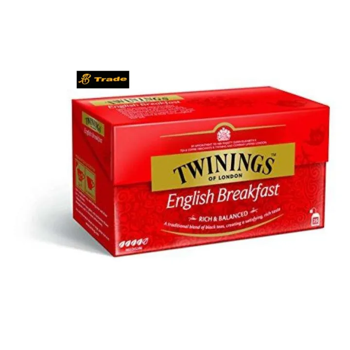 Twinings English Break Fast Tea (25 packets) - 50 gm | Daraz.com.bd