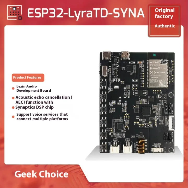 ESP32 LyraTD-SYNA Lexin Technology ESP32 Audio Development Board Voice Recognition Wake up ...