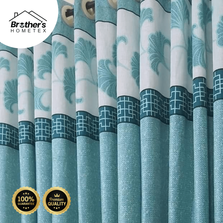 Satin Curtain Door And Window, Porda ( 6 Kuchi - 1Pcs) | Daraz.com.bd