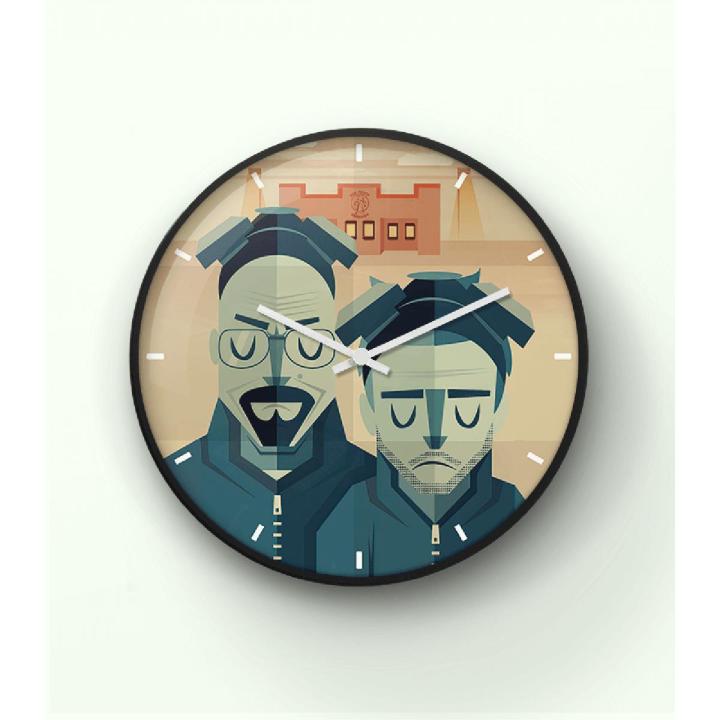 Paperboat Breaking bad Combo Wall Clock 10 Inch | Daraz.com.bd