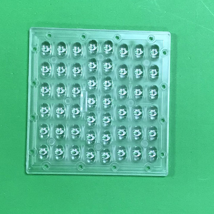 Outdoor Fixtures 50W Square LED Lens Solar Street Light Flood Light ...