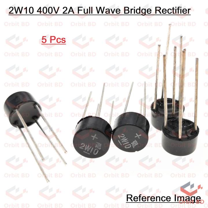 2W10 400V 2A Full Wave Bridge Rectifier-5Pcs | Daraz.com.bd