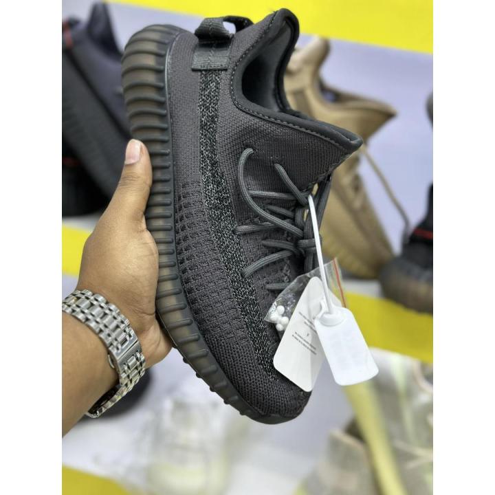 Mens running shoes Boost 350-V2 black sneakers | Daraz.com.bd
