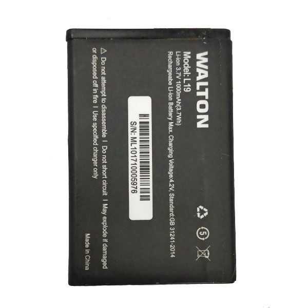 Mobile Battery For Walton L19 / L21 / ML19 / ML13 / ML10 / ML5 | Daraz ...