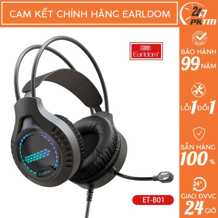 Earldom ET - B01 over the ear wired headphone with mic | Daraz.com.bd