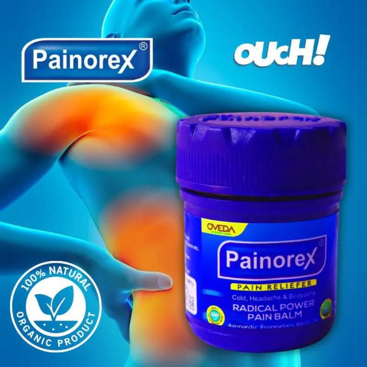 Painorex Balm 6ml,12ml,25ml Ayurvedic balm Indian for effective relief ...