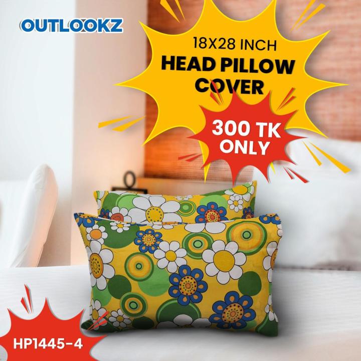HEAD PILLOW COVER | Daraz.com.bd
