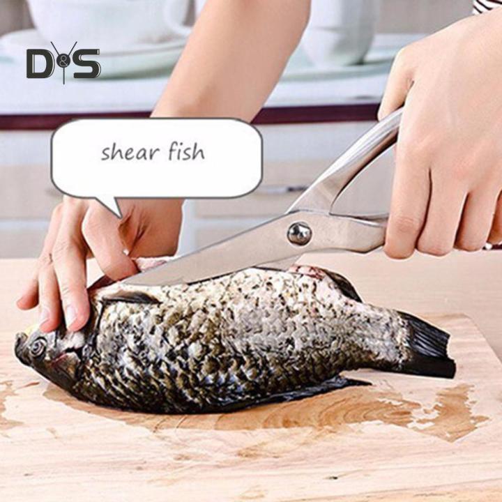 Kitchen Gadget Shear Fish Duck Poultry Scissor Chicken Bone Cutter Cook ...