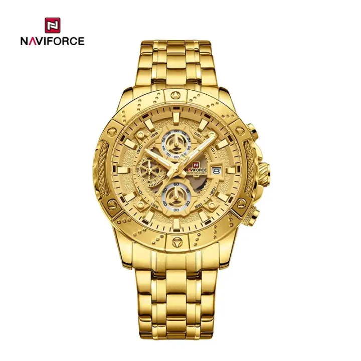 NAVIFORCE NF9227 Hollow Mechanical Style Men’s Watch Trendy Fashion ...