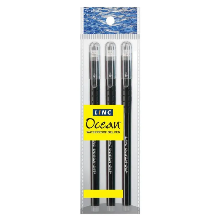 Linc Ocean Classic Colour Gel Pen 3 pes | Daraz.com.bd