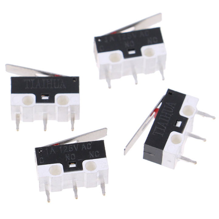 10Pcs Limit Switch Push Button Switch 1A 125V AC Mouse Switch 3Pins Micro Switch Eatop | Daraz ...