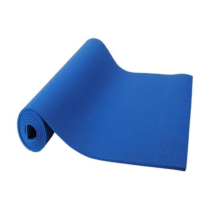 Yoga Mat 8 mm - Blue | Daraz.com.bd
