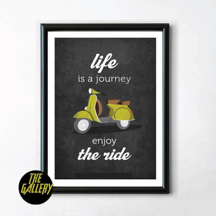 Fiber art photo frame for home decor Life is a Journey - Photo Frame ...