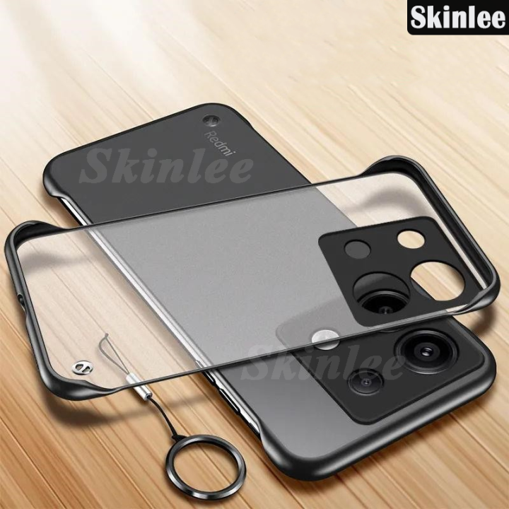 Phone Case For Redmi Note 13 Pro Flip Back Cover Thin Frameless Case ...