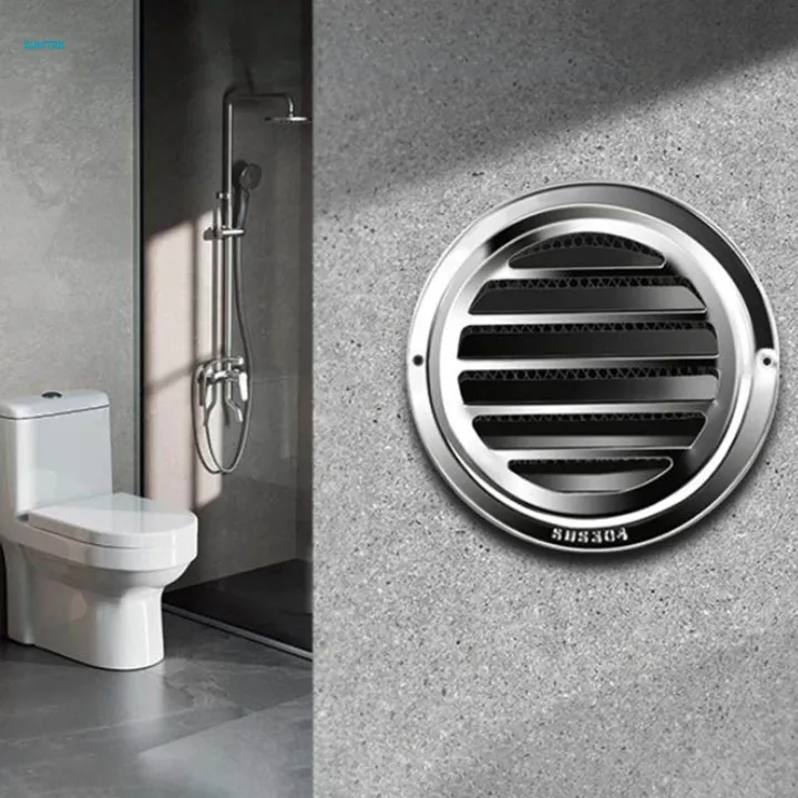 【Wireless】 Air Vent Stainless Rain Hood for Heat Transfer Conditioning ...