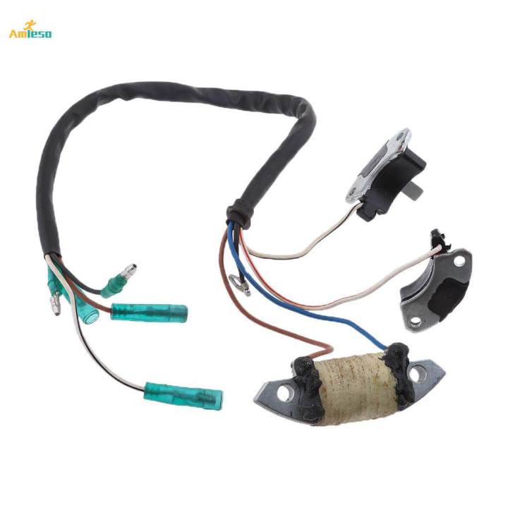 Marine Outboard Engine Ignition Coil Assembly for Yamaha Outboard Motor ...