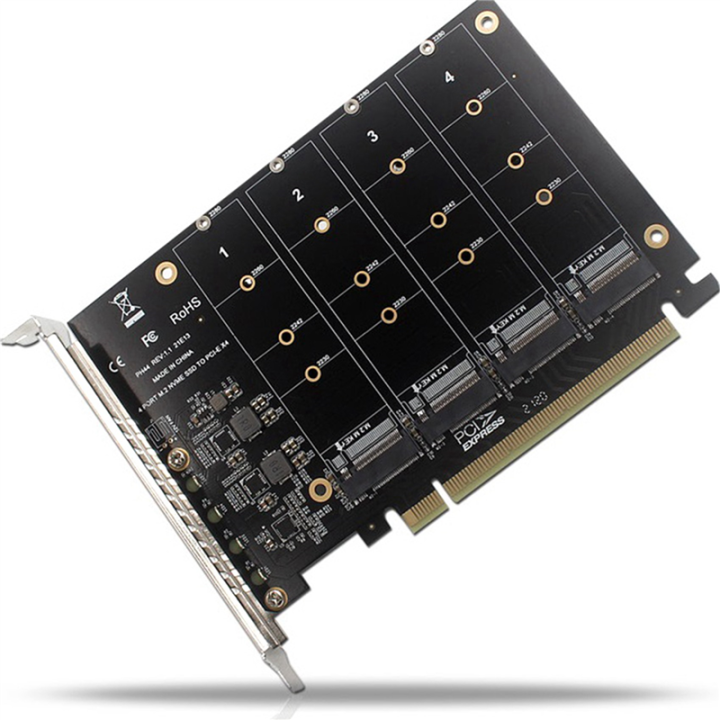 3X PH44 NVME 4-Disk Array Card PCIE Signal Split Array Card | Daraz.com.bd