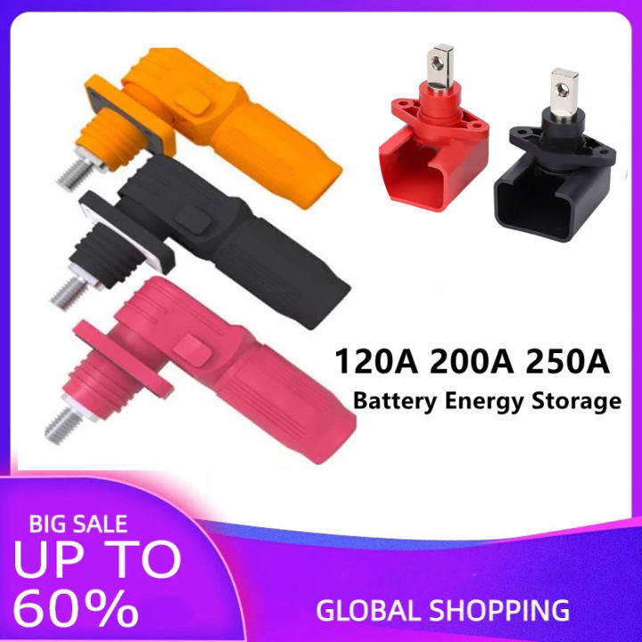 Battery Energy Storage Connector 120A 200A 350A Quick Plug Terminal ...