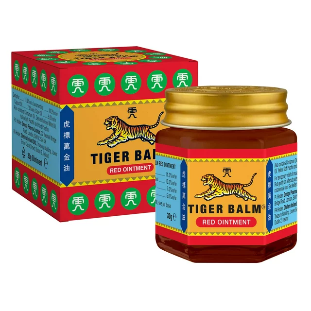 Tiger Balm Red Ointment for Headache and Muscle Pain Relief (Singapore ...