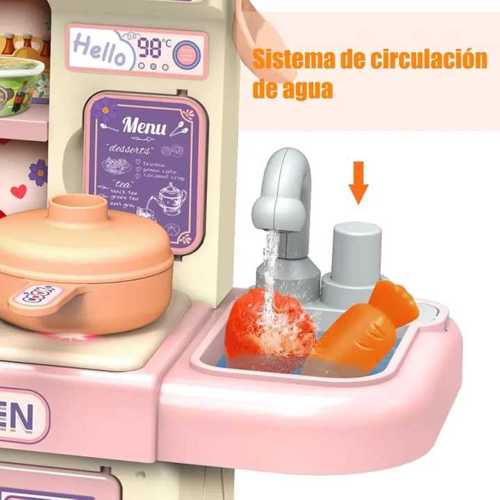 Dream Mini Kitchen Stove With IC Water Outlet Spray Cooking Playset ...