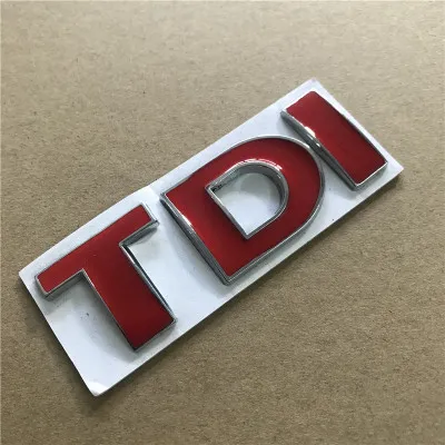 【DATA FROG Global MALL】1X New metal TDI Badge Emblem Decal Logo for ...
