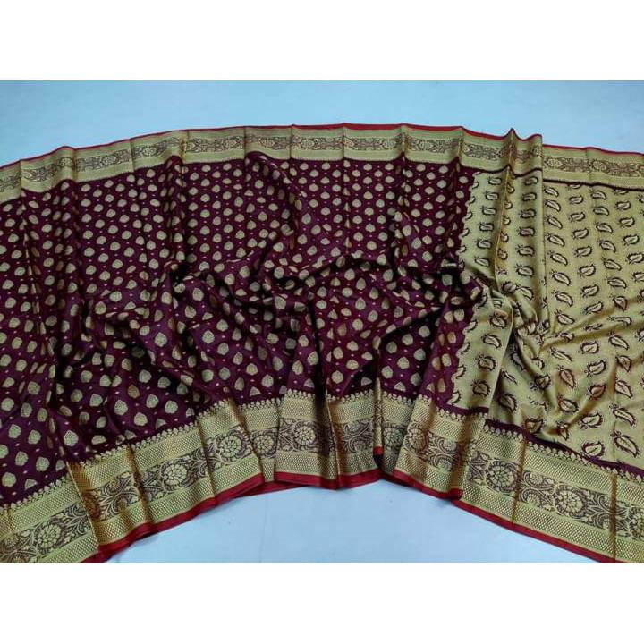 Full Body Work Exclusive Katan12 Hand Saree for Women From - Sari ...