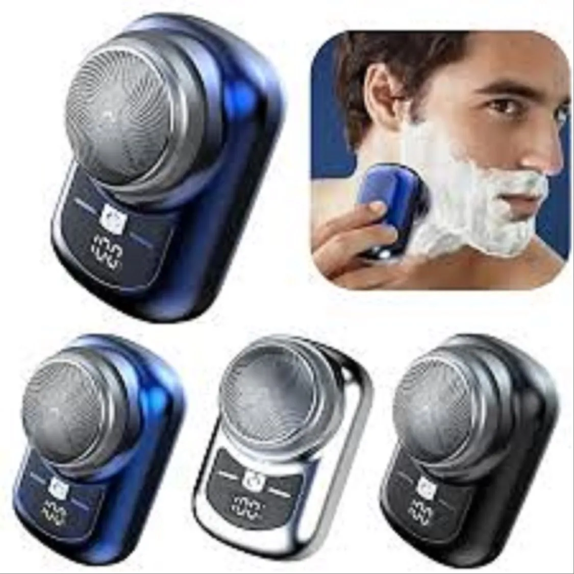 USB Mini Shave Pocket Size Portable Electric Shaver Rechargeable Razor Men