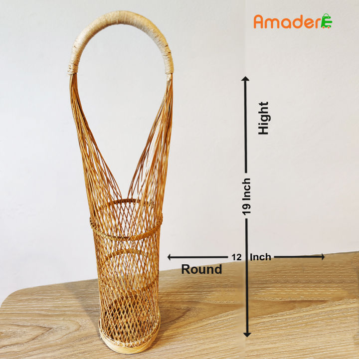 Bamboo made Bottle Carrier showpiece,Bamboo showpieces,Bangladesh traditional Bottle Carrier ...