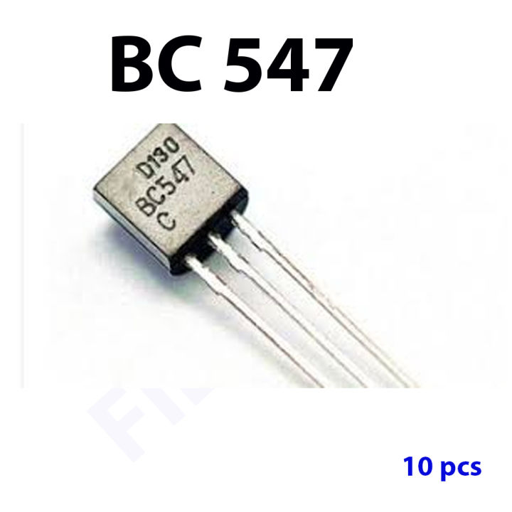 Transistor NPN BC547 45V 100mA(10PCS) | Daraz.com.bd
