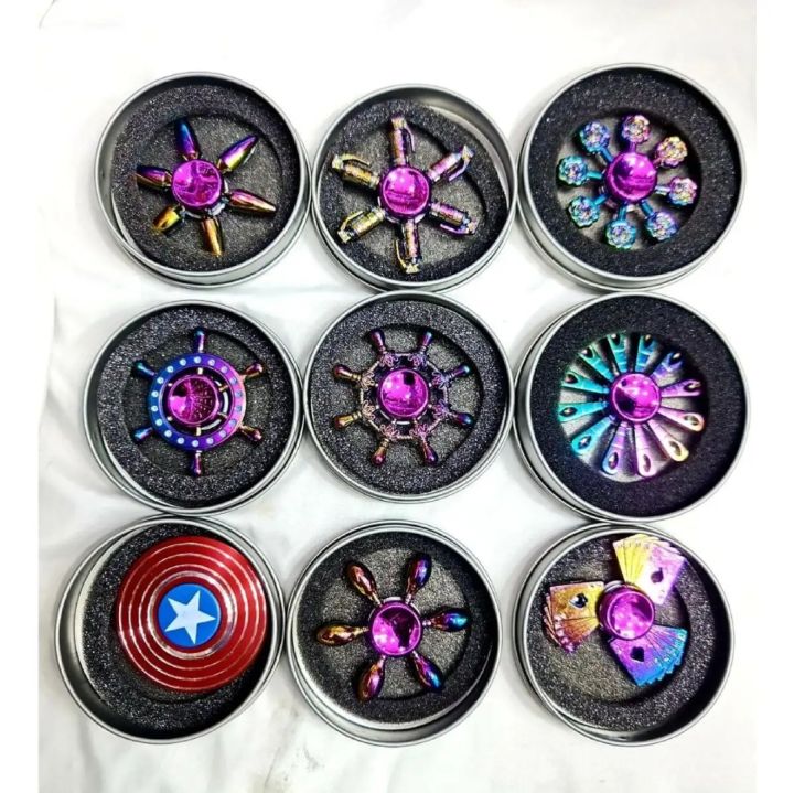 Frigid Spinner Multicolor Combo Pack METAL SPINNER toys games | Daraz ...