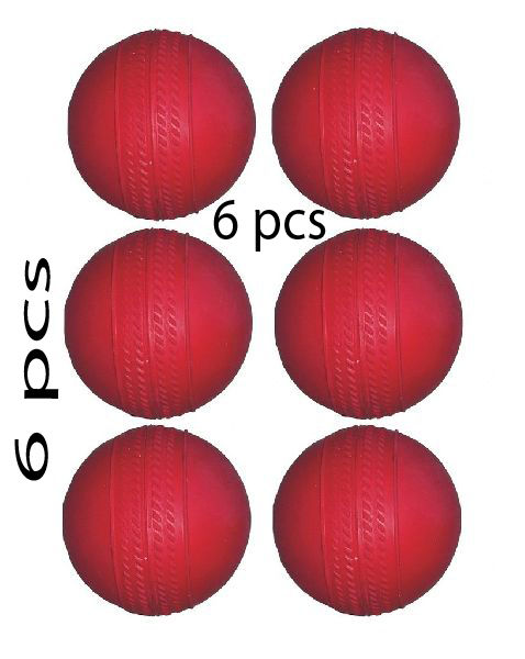 6 Pcs Cricket Rubber Ball - Maruti - Indian | Daraz.com.bd