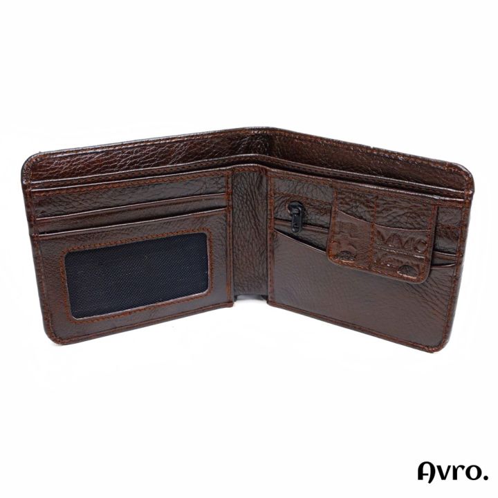 Avro Classic Bifold Card Pocket With Sim Pocket Wallet For Men 100% Cow ...