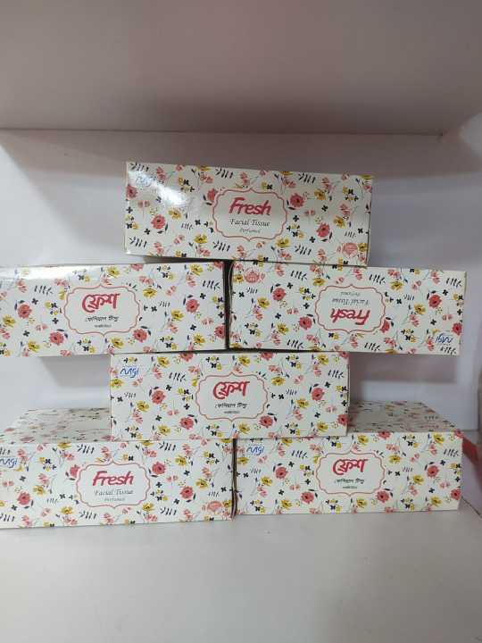 Fresh Facial Tissue - 300 sheet - Toilet Tissue | Daraz.com.bd