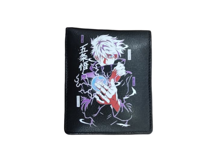 Gojo Satoru From Jujutsu Kaisen Anime Card Money Holder Fashion Wallet ...