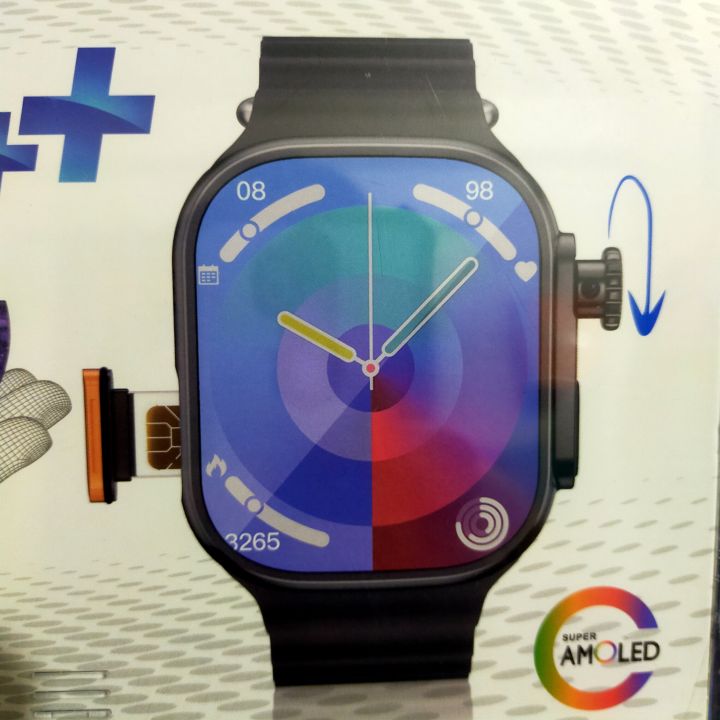WS10 ULTRA Phone Watch 8GB RAM 128 GB ROM & Super Amoled Display ...