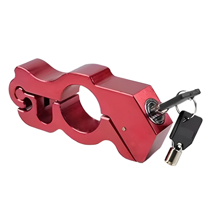 Motorcycle Lock, Handlebar Lock with 2 Keys, Anti Theft Motorcycle ...