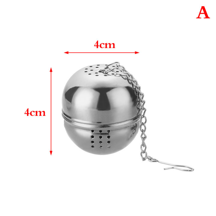 Stainless Steel Ball Tea Leak Ball Tea Leak Mesh Filter Strainer Tea ...