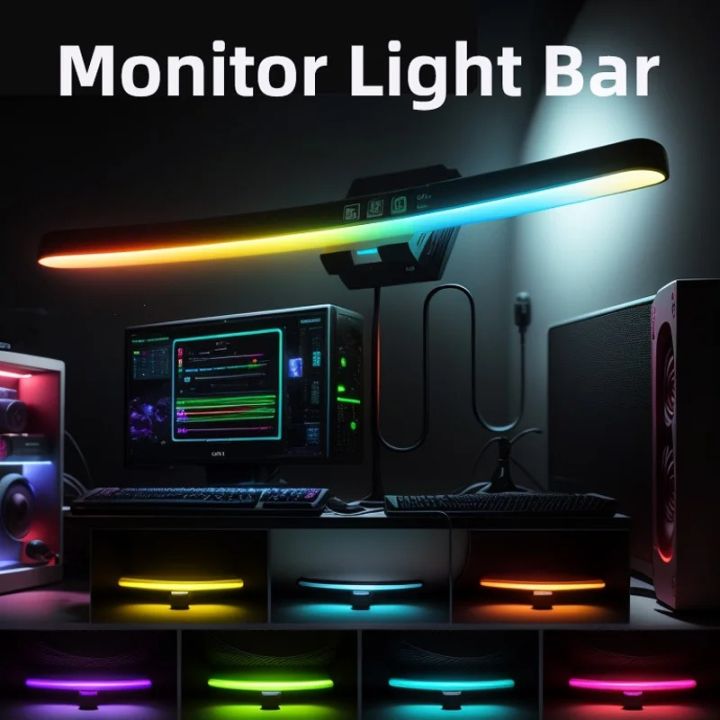 Pc Monitor Computer Desk Lamps For Dimming Led Magnetic Office Lights ...