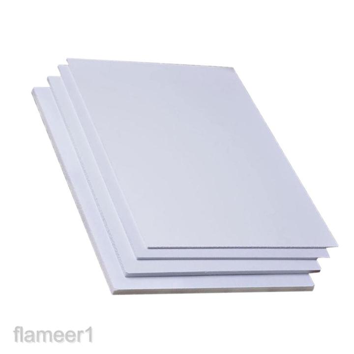 3mm PVC Board White for Craft and DIY Project 3 pcs | Daraz.com.bd