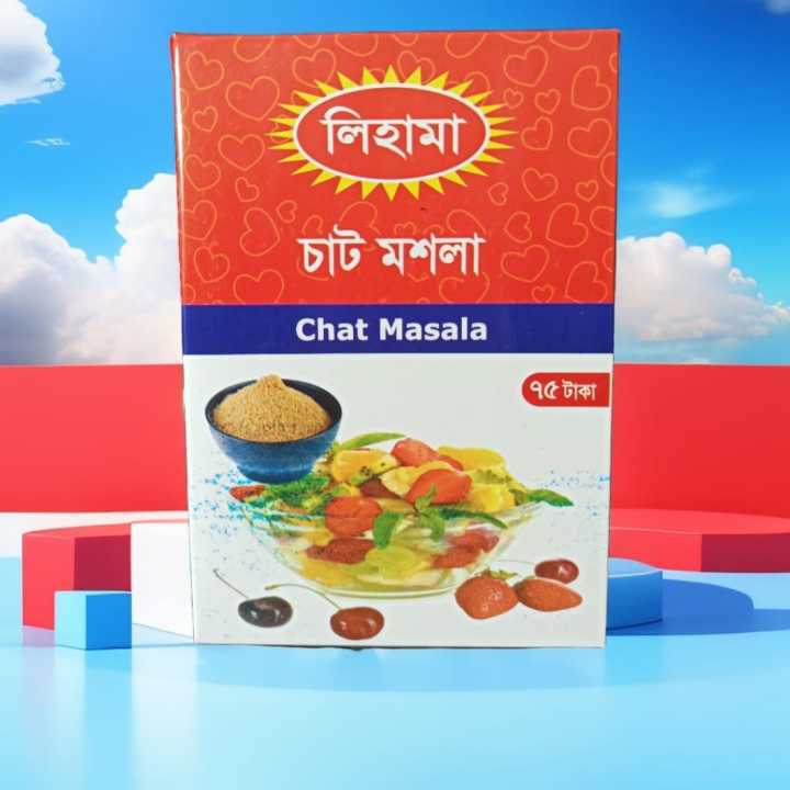 LIHAMA Ready Mix Chat Masala - 40gm [চাট মসলা] | Daraz.com.bd